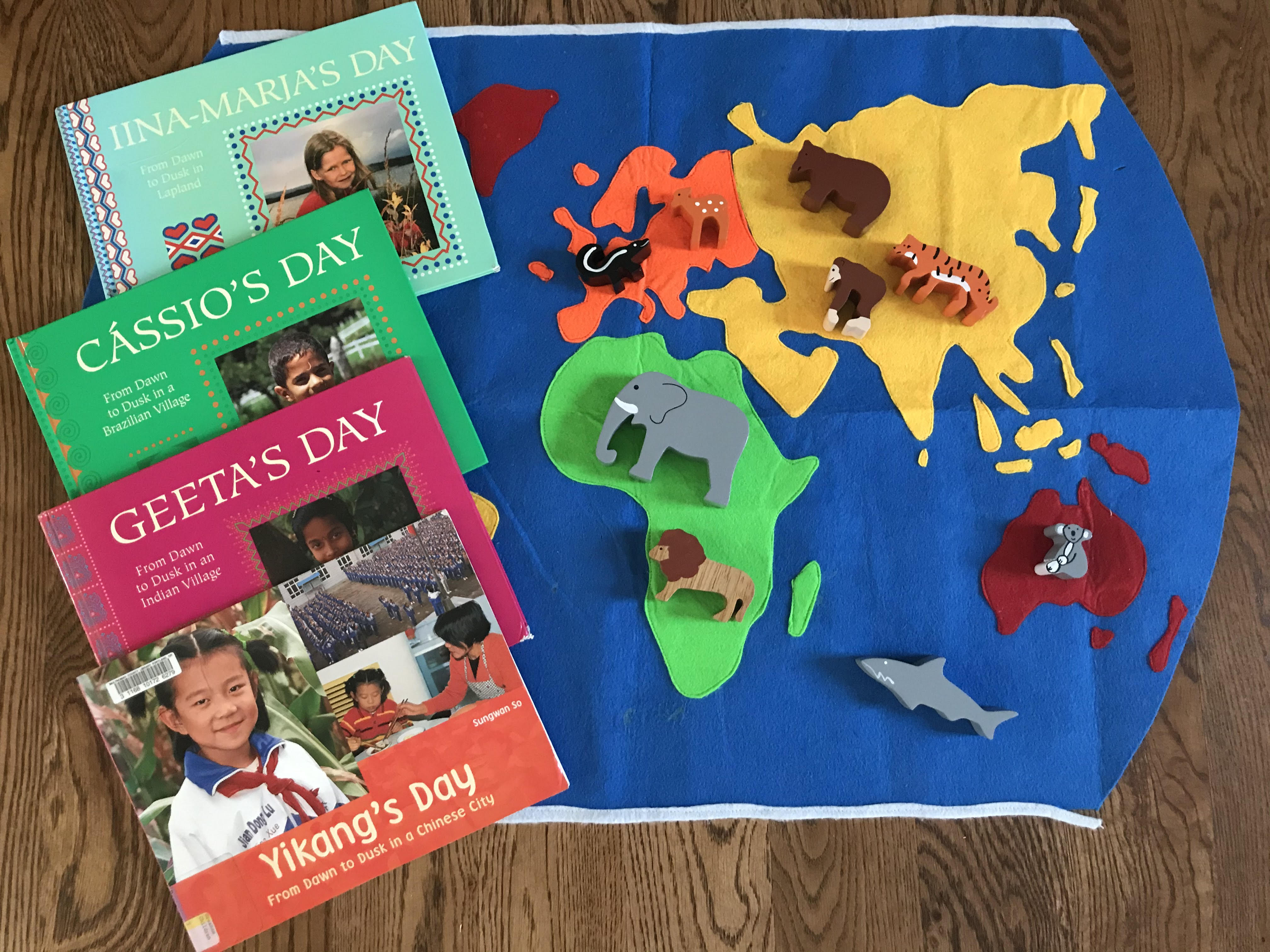 Around the World in Picture Books – Little Library in the Big Woods